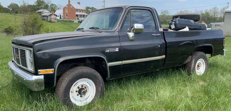1986 GMC Sierra classic 2500 four-wheel-drive pick up truck 98276 on ...