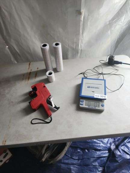USPS scale, price gun with extra labels - Innovative Revenue Solutions