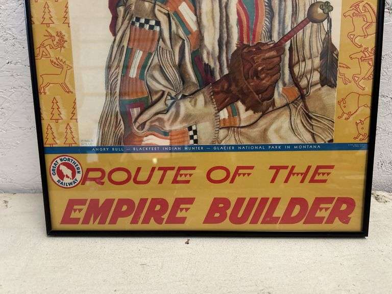 Great Northern Railway “Route of the Empire Builder” Angry Bull ...