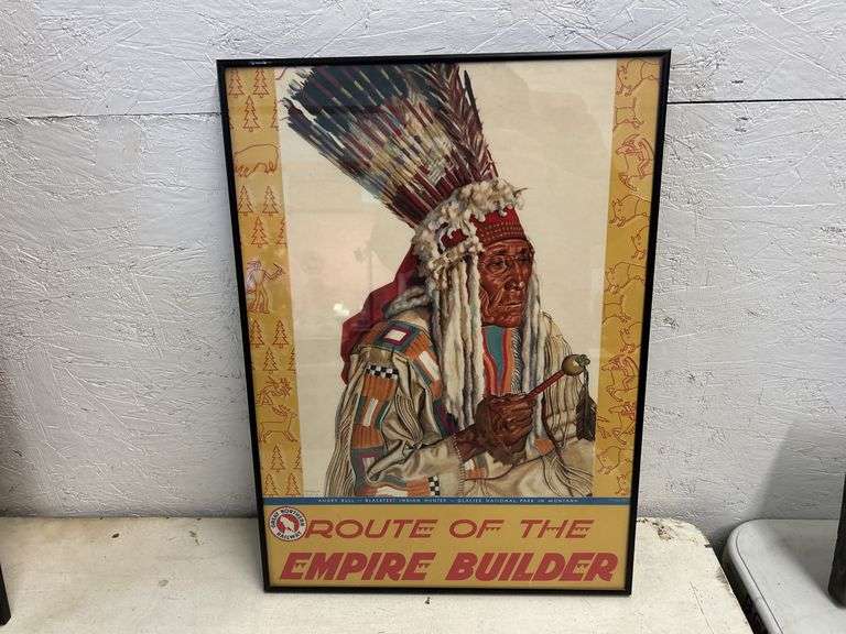 Great Northern Railway “Route of the Empire Builder” Angry Bull ...