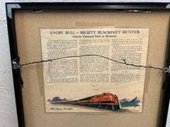 Great Northern Railway “Route of the Empire Builder” Angry Bull ...