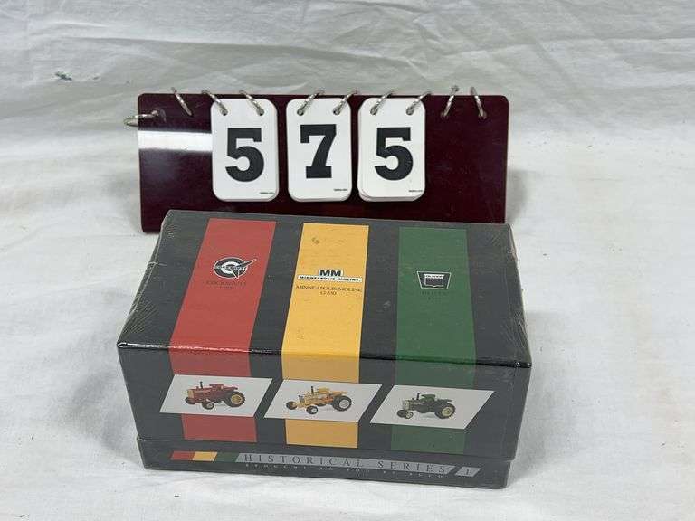 1/64 Scale ERTL AGCO Historical Series Number One Tractor Set ...