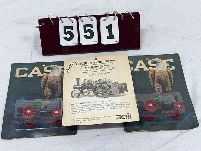 Scale Models 1911 Case Steam Engine First Edition - Signed by Joseph ...