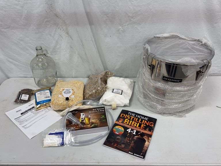 Home Brew Stuff Beginner Beer Making Kit - Integrity Auctioneers