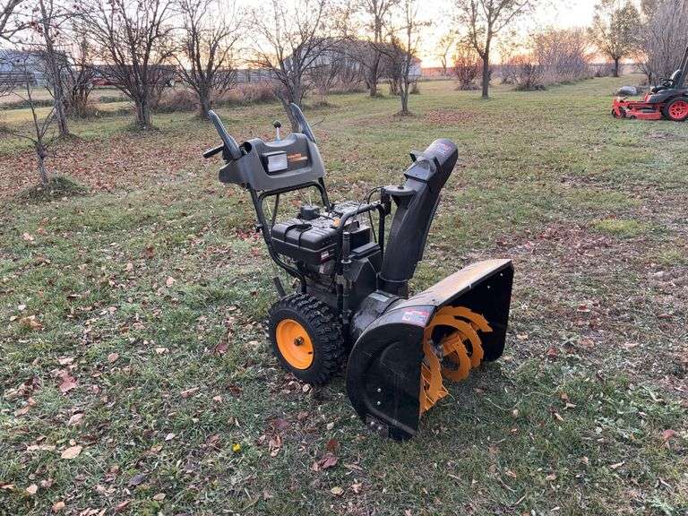 Poulan Pro 27-Inch Snowblower - Integrity Auctioneers