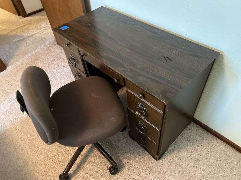 Desk & Chair - Integrity Auctioneers