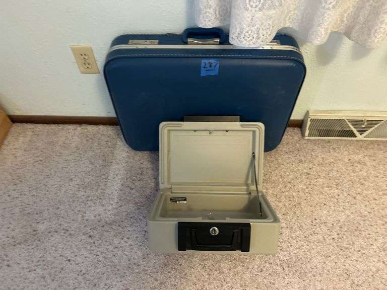 Suitcase & Fire Safe - Integrity Auctioneers