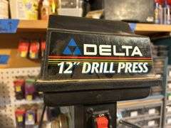 Delta 12-in Benchtop Drill Press - Integrity Auctioneers