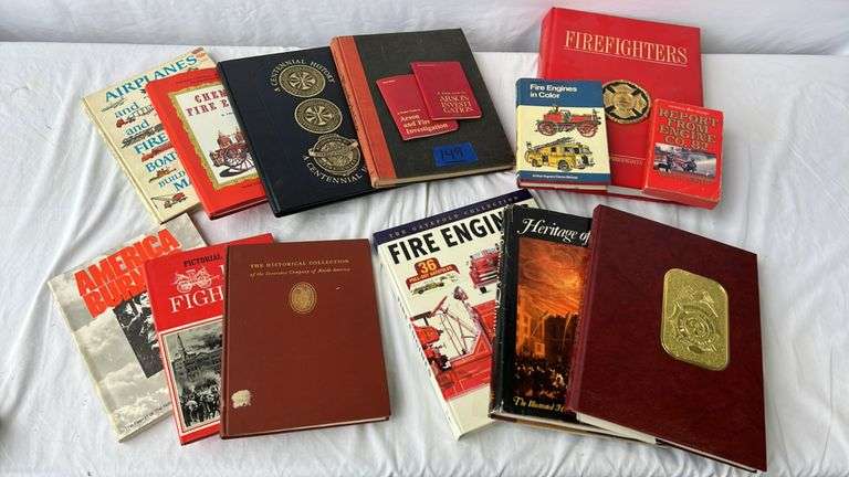 Collection of Firefighting and Fire Engine Books - Integrity Auctioneers