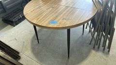Round Table & 7 Chairs - Integrity Auctioneers
