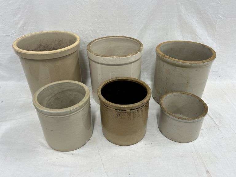 Variety Pack of Crock Jars - Integrity Auctioneers