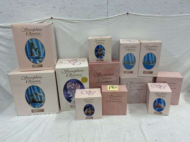 Group of Seraphim Classics Nativity Scene Items, Angels, & More ...