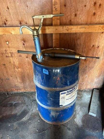 Partial Barrel of Anti Freeze - Integrity Auctioneers