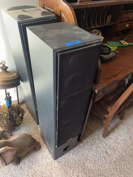 Pair of Sony SS-MF600h Floor Speakers - Integrity Auctioneers