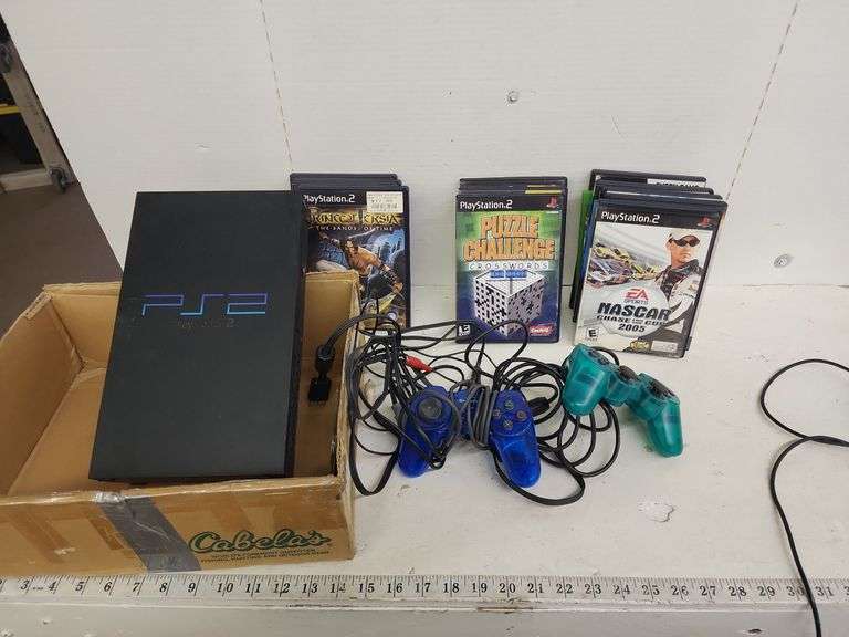 PS2 GAMING CONSOLE & GAMES - Isabell Auction