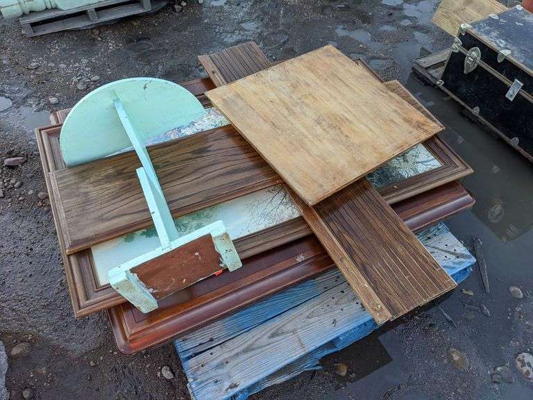 HURRICANE TABLE TOP, DINING TABLE TOP, PICTURES, SM. STAND, ETC ...