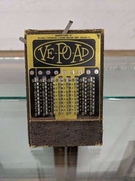 VINTAGE VE-PO-AD POCKET ADDER - Isabell Auction