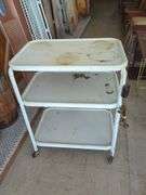 VINTAGE 3-TIER METAL UTILITY CART - Isabell Auction
