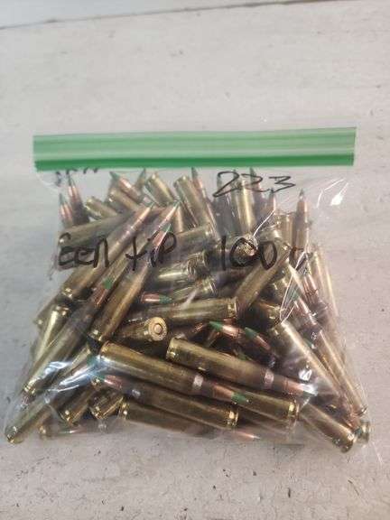 (100 COUNT) LLC 11 .5.56 GREEN TIP - Isabell Auction