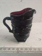 RUBY RED PITCHER - Isabell Auction