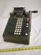 VINTAGE BURROUGHS ADDING MACHINE - Isabell Auction