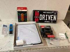 MARKER LAMP, BIKE PEDAL, PH METER, DRY ERASE BOARD, BARRETT-JACKSON ...
