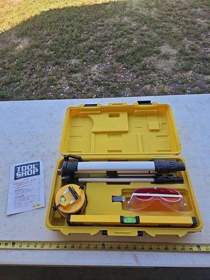 TOOL AHOP PROFESSIONAL MULTI BEAM LASER LEVEL KIT - Isabell Auction