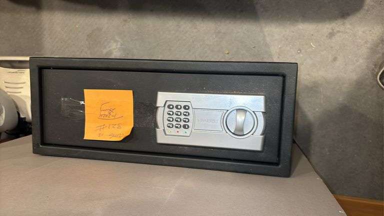 8” X 20.5” STACK ON COMBINATION SAFE - Isabell Auction