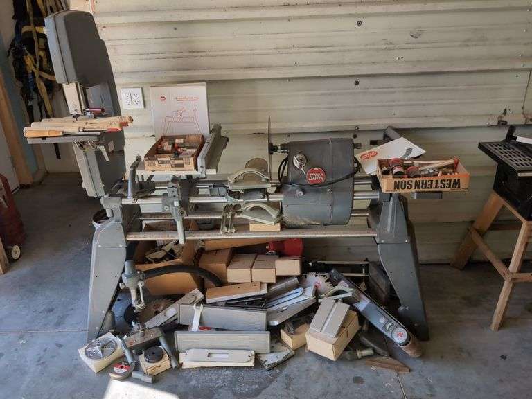 SHOPSMITH POWER TOOL ALL-IN-ONE WOODWORKING SYSTEM SETUP (SEE ...