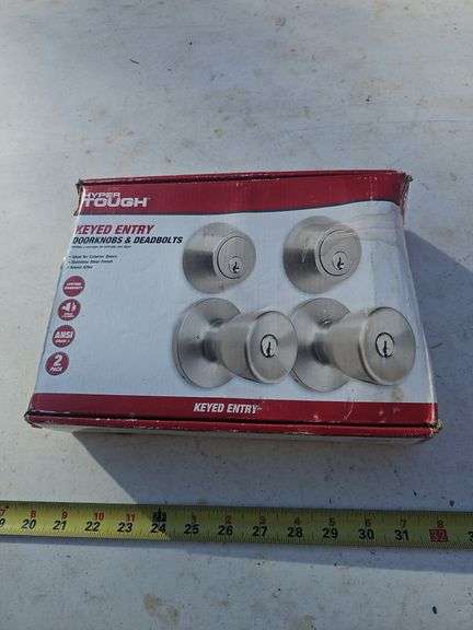 KEYEF DOORKNOB & DEADBOLT SET - Isabell Auction