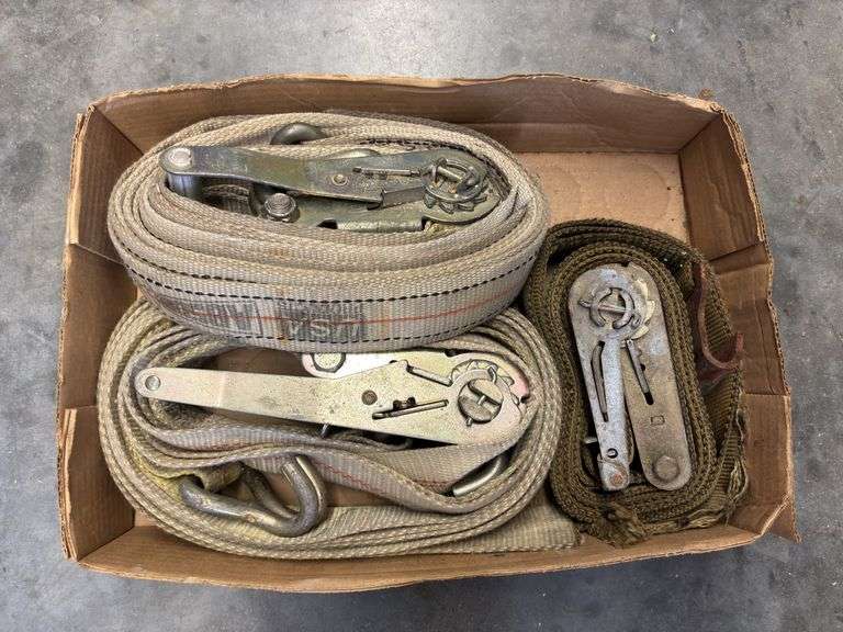 3-CT. RATCHET STRAPS - Isabell Auction