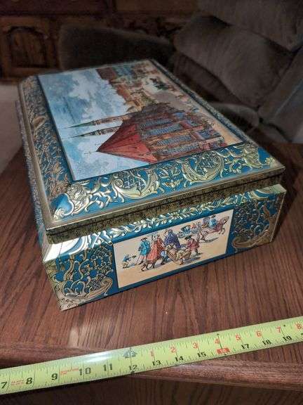 (L) VINTAGE E. OTTO SCHMIDT GERMAN TIN - Isabell Auction