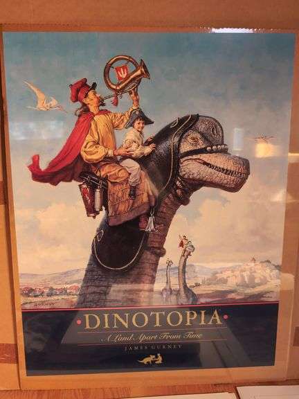 (S) "UP HIGH" BY JAMES GURNEY DINOTOPIA POSTER (22" X 28") - Isabell ...