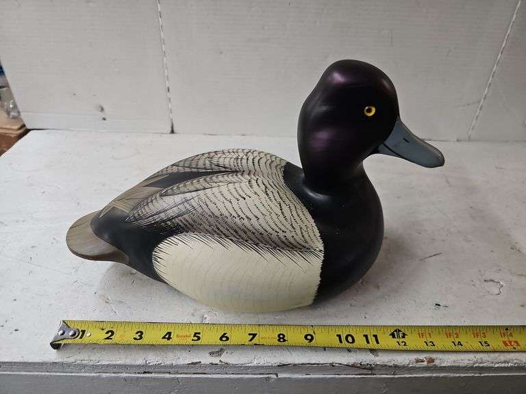 DUCKS UNLIMITED SIGNED & NUMBERED WOOD DUCK - Isabell Auction