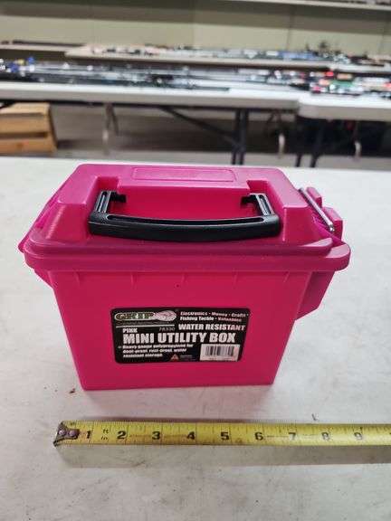 PINK MINI UTILITY BOX - Isabell Auction