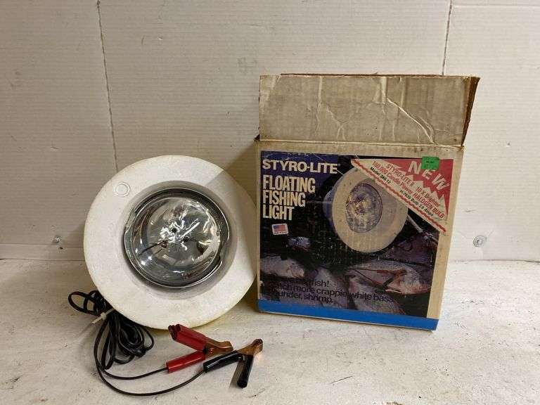 STYRO-LITE FLOATING FISHING LIGHT - Isabell Auction
