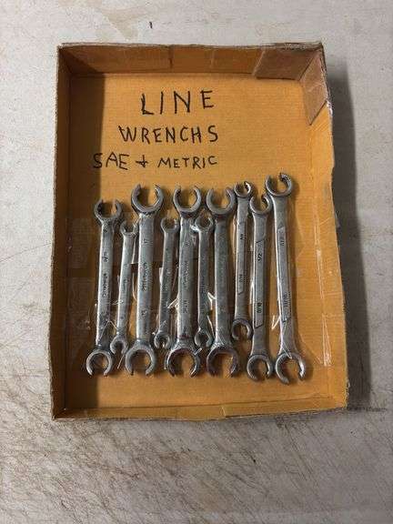 LINE WRENCHES SAE & METRIC - Isabell Auction