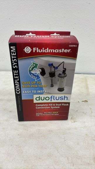 FLUIDMASTER DUOFLUSH COMPLETE FILL & DUAL FLUSH CONVERSATION SYSTEM ...
