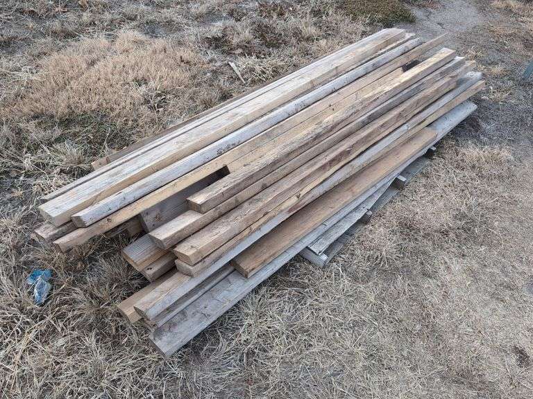 (OUT) ASST'D 2X4 LUMBER (RANGE: 4-FT. - 8-FT.) - Isabell Auction