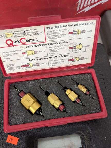 QUIK-CENTER DRILL CENTERING TOOL KIT - Isabell Auction