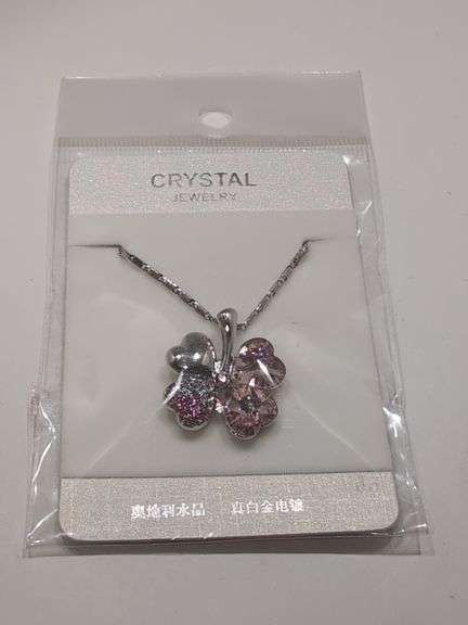 CRYSTAL JEWELRY PENDANT NECKLACE - Isabell Auction