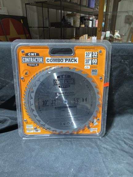 CMT CONTRACTOR COMBO PACK 10” BLADES - Isabell Auction