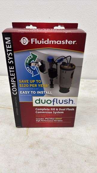 FLUIDMASTER DUOFLUSH COMPLETE FILL & DUAL FLUSH CONVERSATION SYSTEM ...