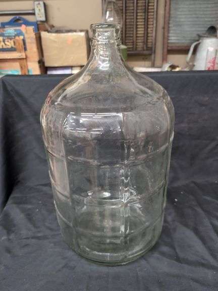 VINTAGE 5-GALLON GLASS BOTTLE - Isabell Auction