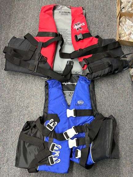 ADULT EXTRA SUPER LARGE LIFE JACKET, LARGE-X-LARGE LIFE JACKET ...
