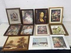 ASSORTED FRAMED ARTWORK - Isabell Auction
