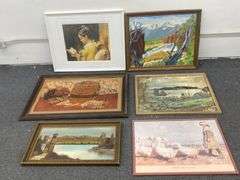 ASSORTED FRAMED ARTWORK - Isabell Auction