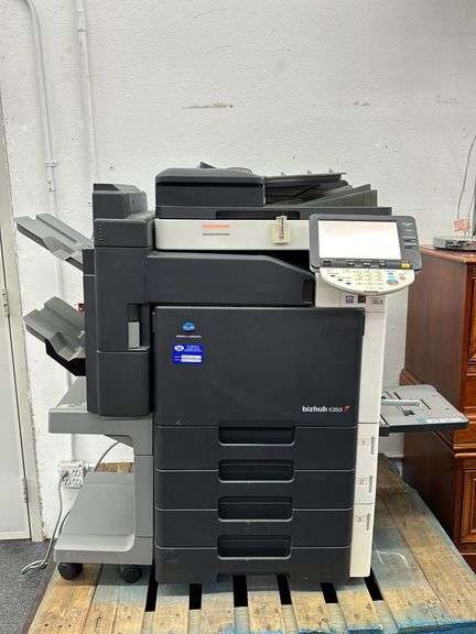 KONICA MINOLTA, BIZHUB C253, COMMERCIAL COPY MACHINE - Isabell Auction