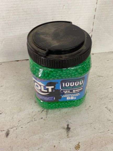 COLT 10,000 CLEAR GREEN 12G 6mm ROUND BBS - Isabell Auction