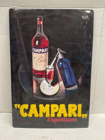 16” x 24” CAMPARI SIGN - Isabell Auction